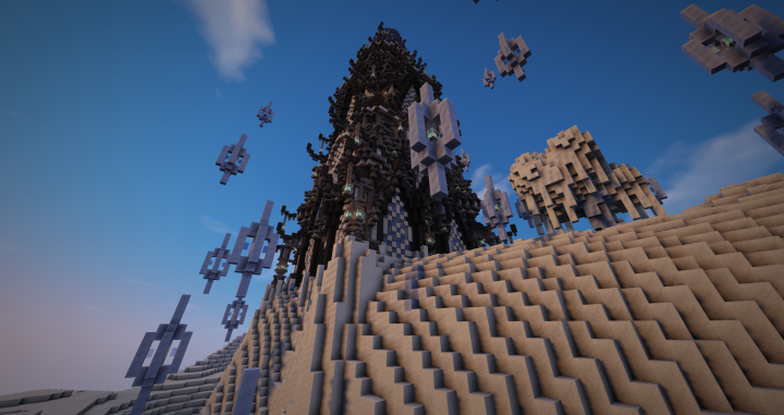 Snow Tower Minecraft Map