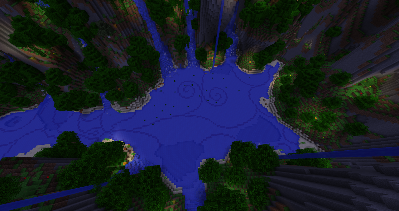 WaterFall Minecraft Map
