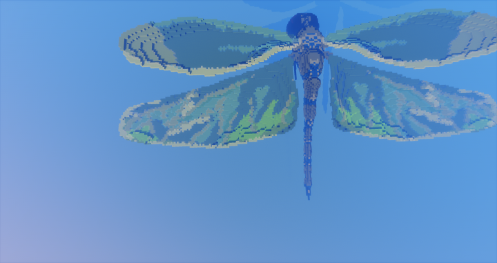 Dragonfly Organic Build Minecraft Map