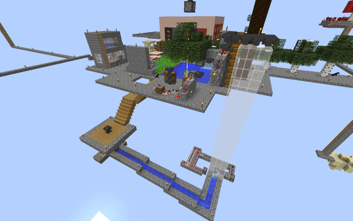 The Evolution of Minecraft Sky Survival Maps: Skyblock+ [Crafting ...