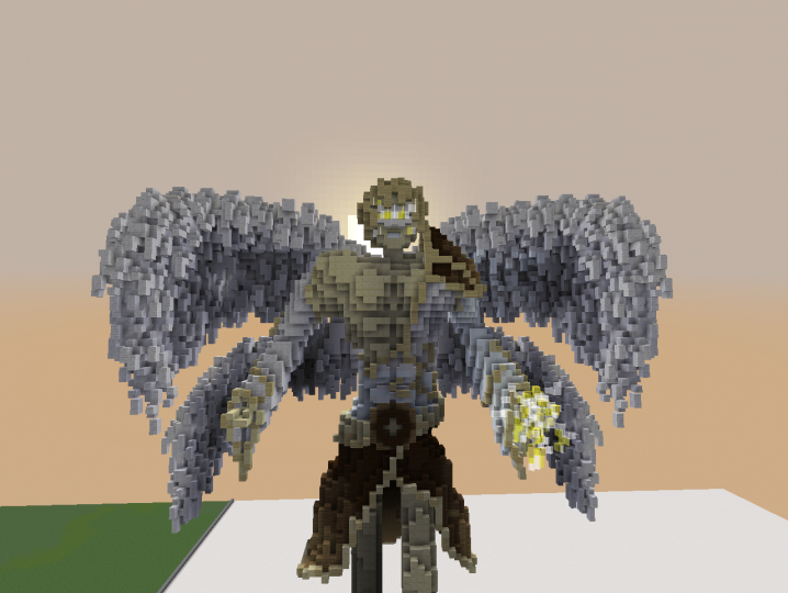 ArchAngell-statue Organic Minecraft Map