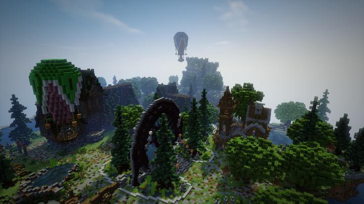 HUB - Amazing build Minecraft Map