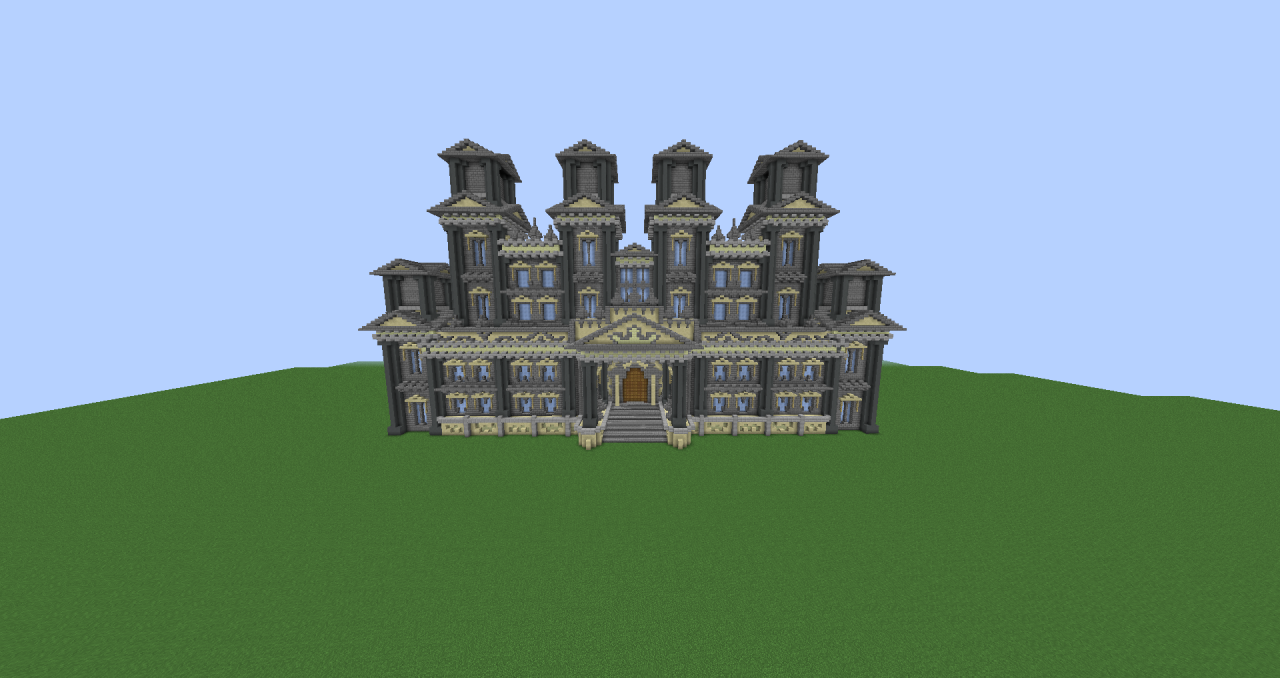 Frontside of small building Minecraft Map