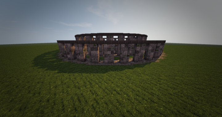 Recreation of Stonehenge Minecraft Map