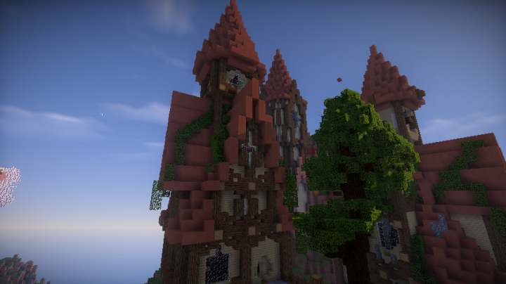 The Flying Town Minecraft Map