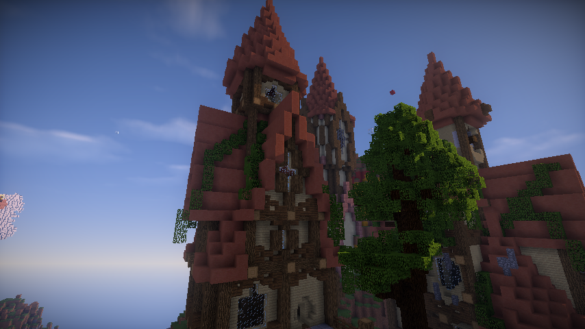 The Flying Town Minecraft Map