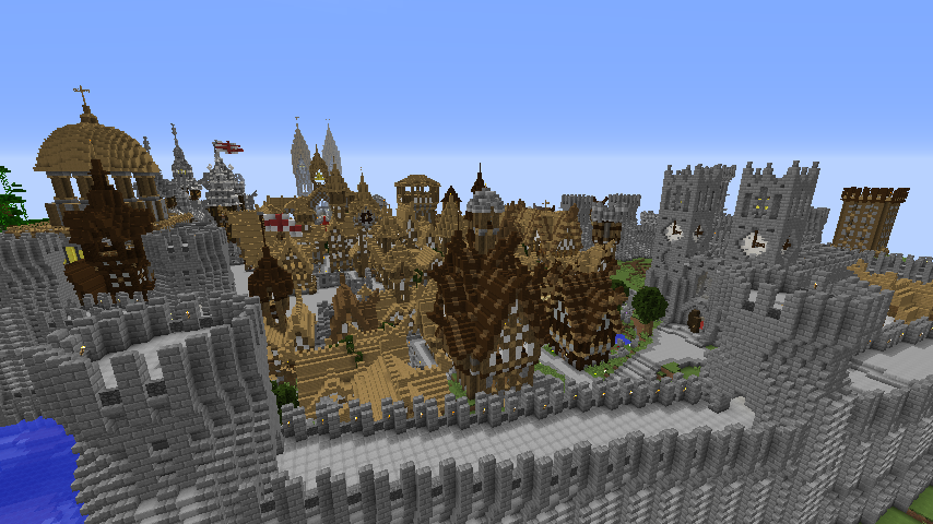 My new Medieval World Minecraft Map