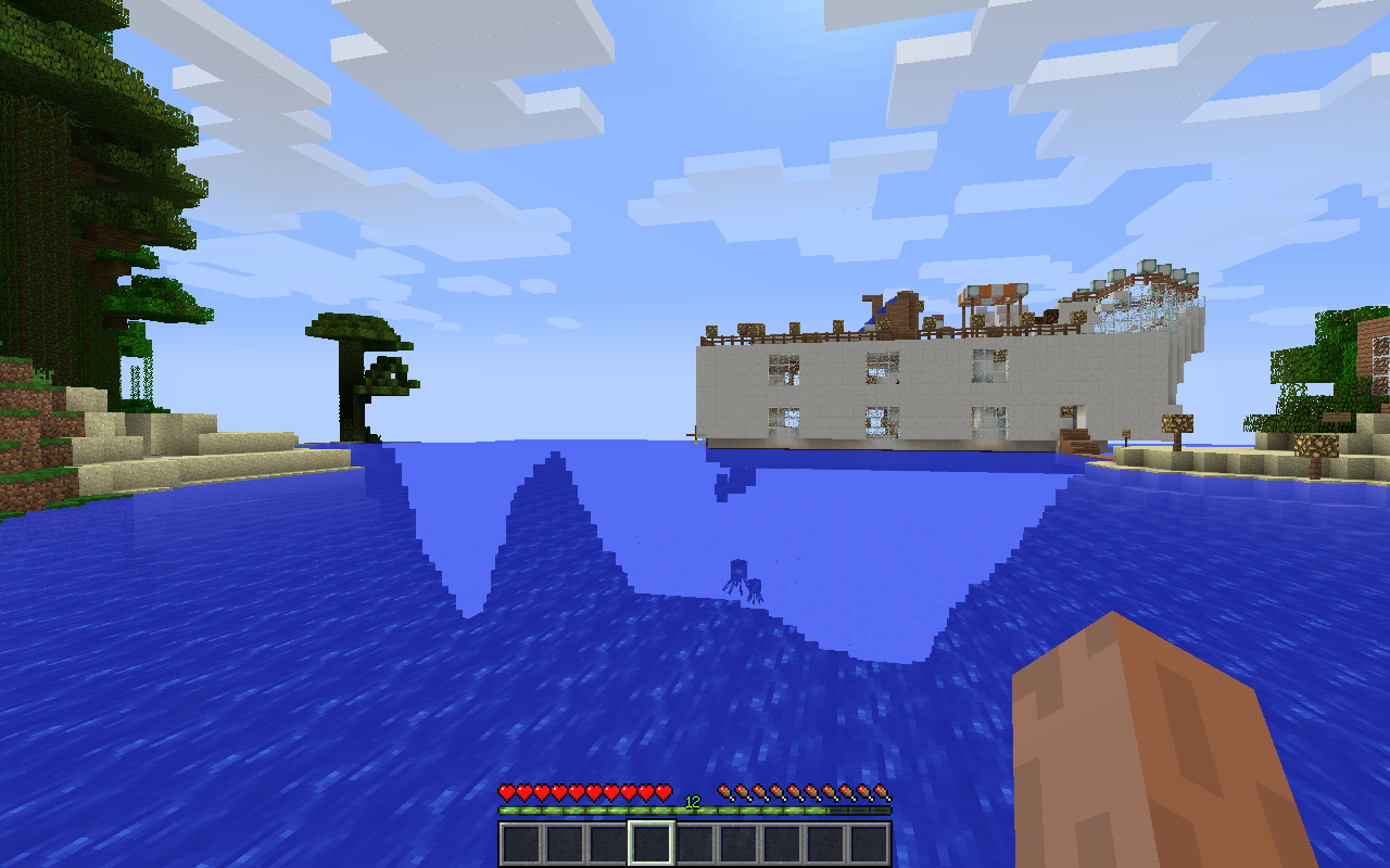 The Amazing Boat House! Minecraft Project