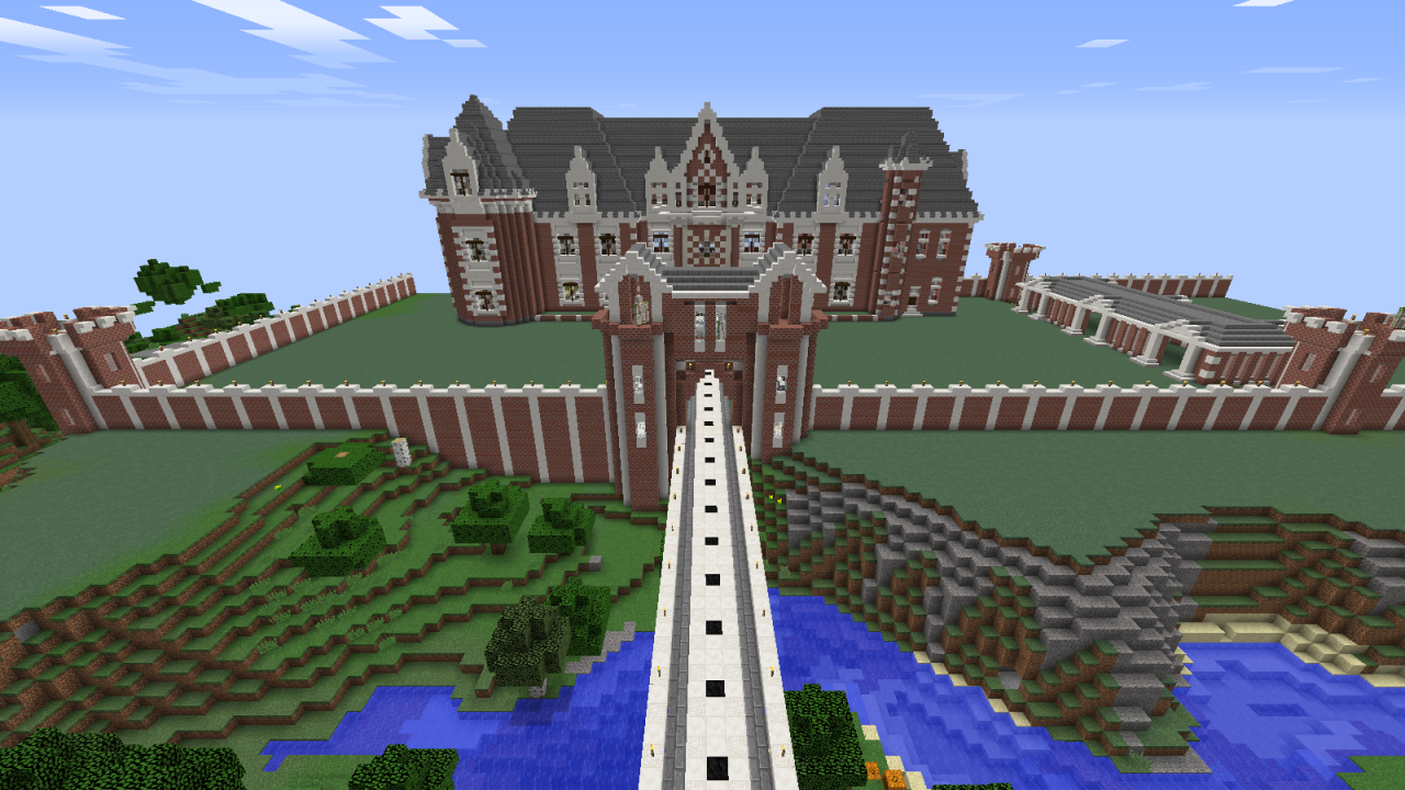 French Chateau Castle Minecraft Map