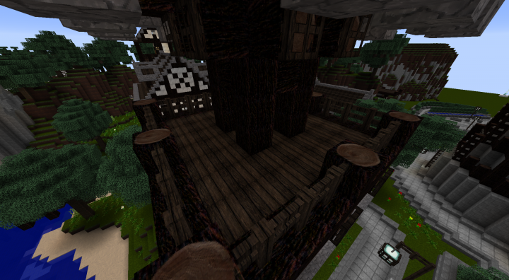 Wood Shop Minecraft Map