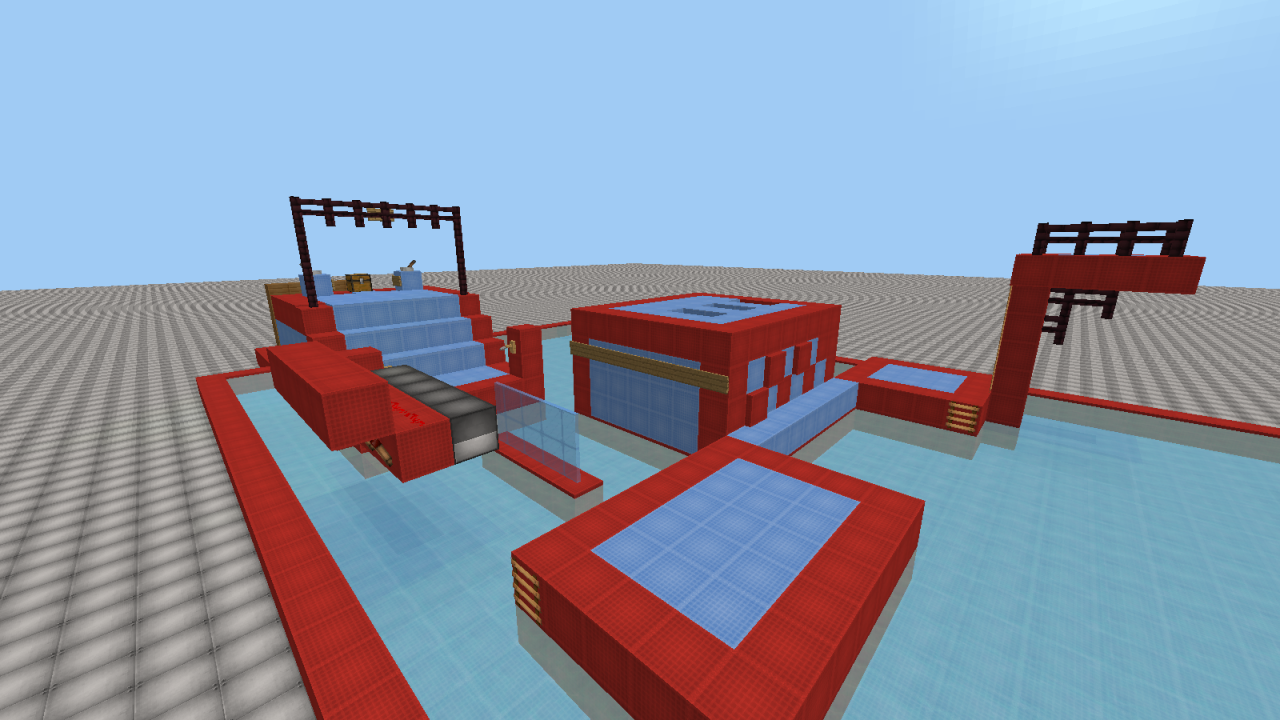 Minecraft Wipeout Minecraft Map