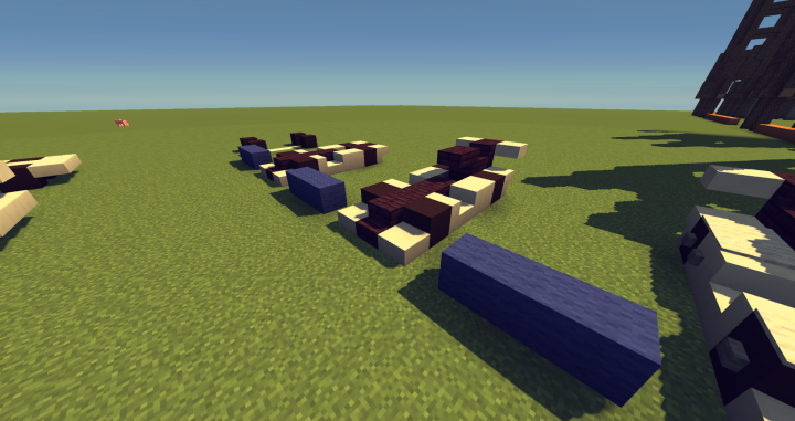 How to build ... Race car Minecraft Map