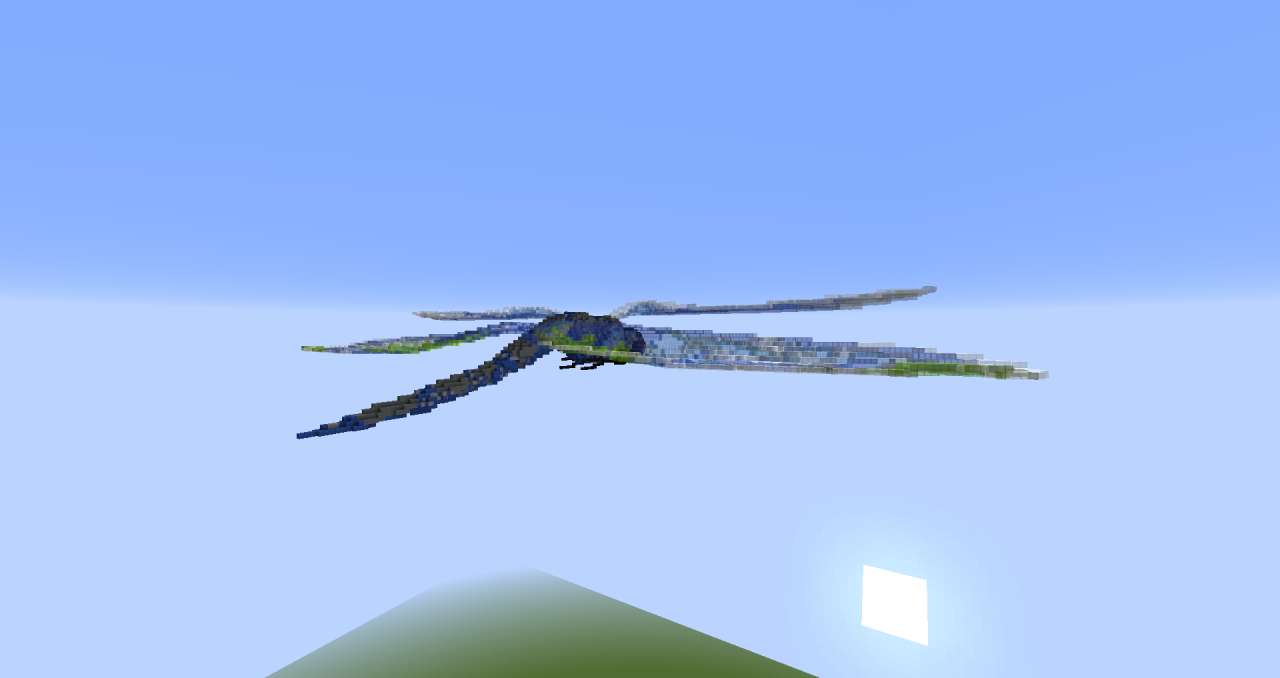 Dragonfly Organic Build Minecraft Map