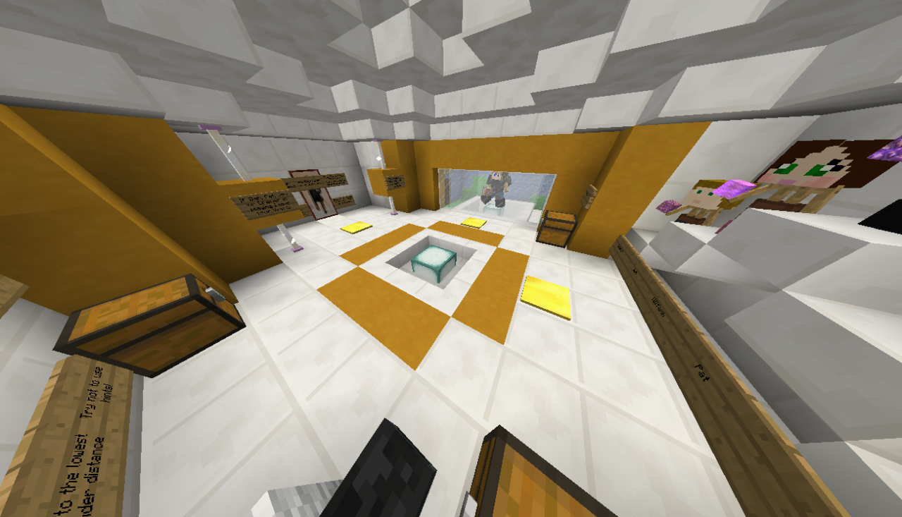 Find the Button EXTREME Minecraft Map