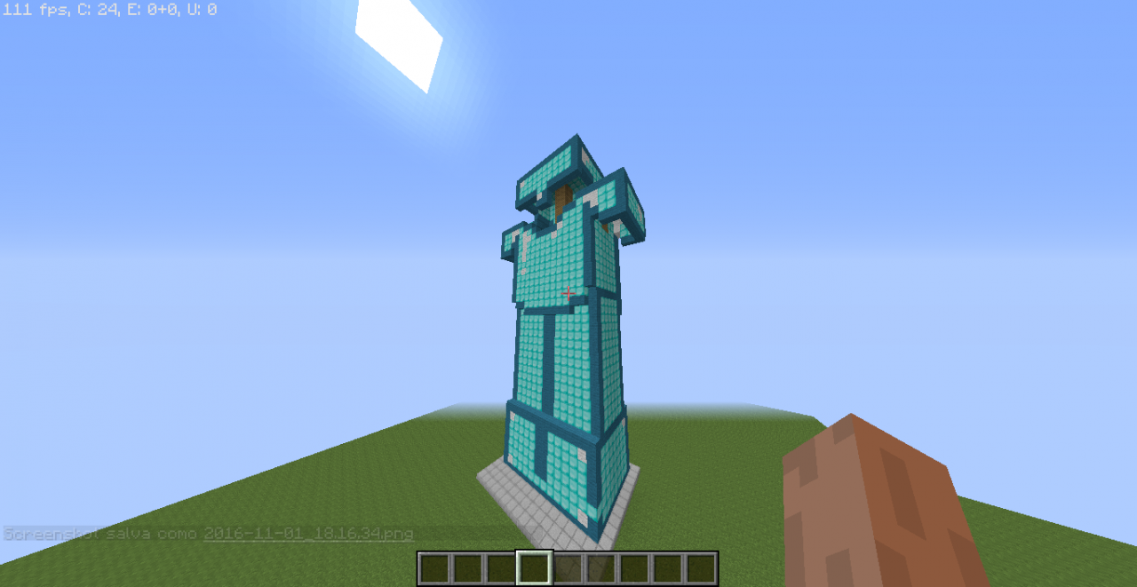 giant armor Minecraft Map