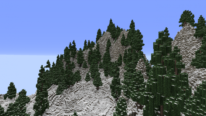 Ice Peak - 1K Map - InkSurfer6V Minecraft Map