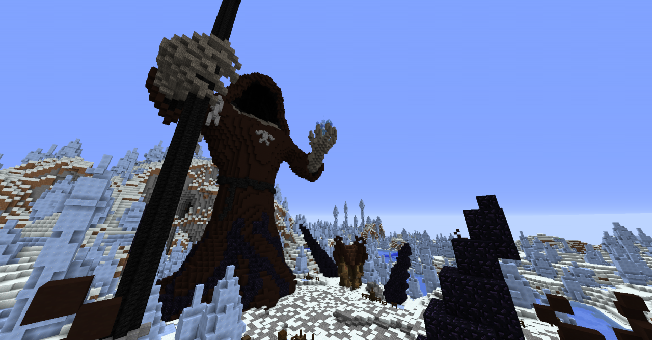 [Survival Spawn] Haunted Village Minecraft Map