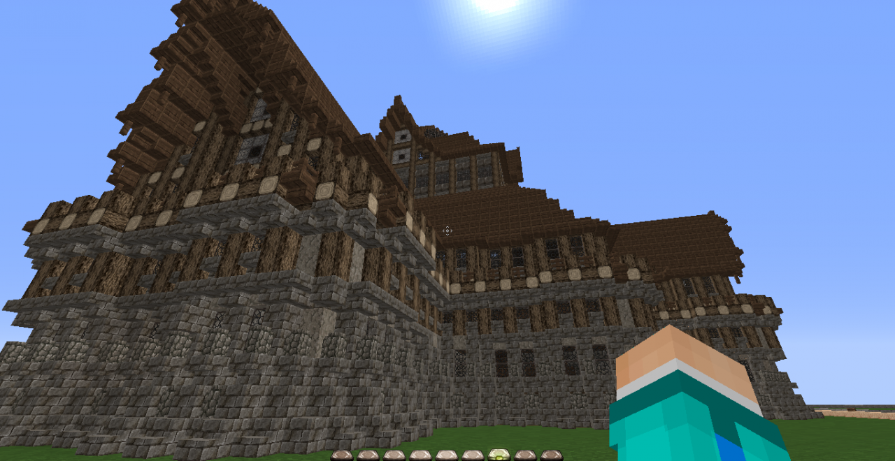 The medieval Super Giant build Minecraft Map