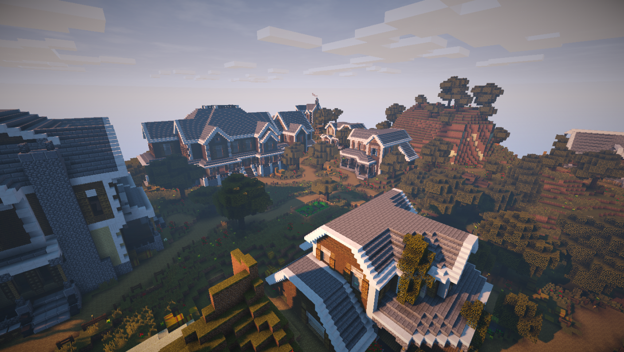 Village Craft Network (Friendly Community/Towny Building Server) 1.13.2 ...