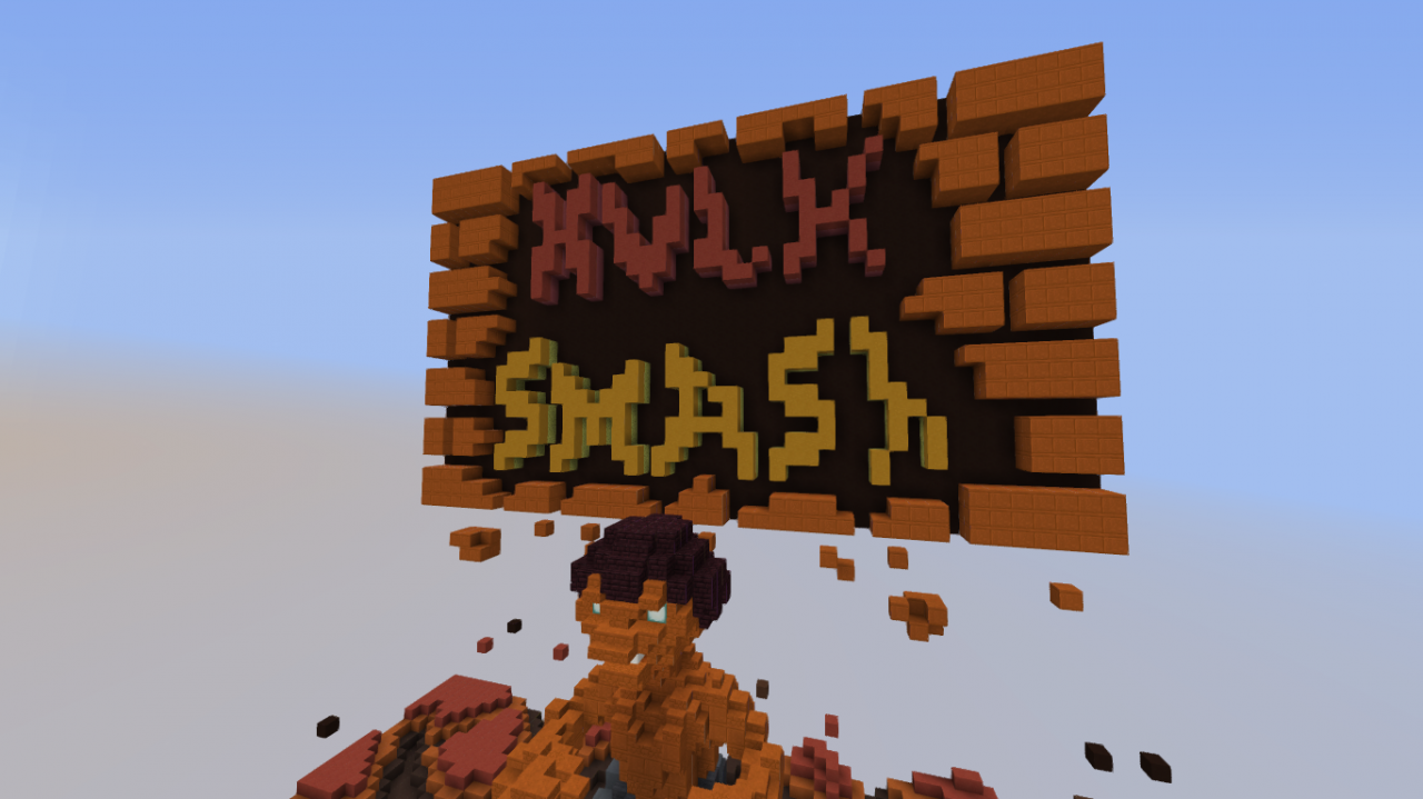 Red Hulk Smash! Minecraft Map