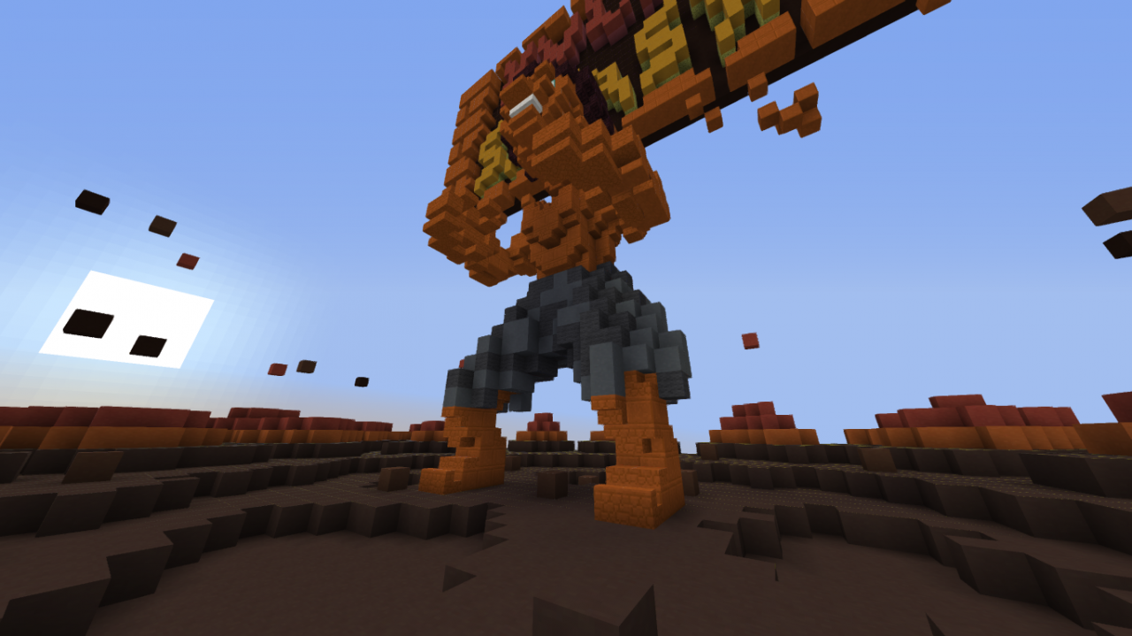 Red Hulk Smash! Minecraft Map