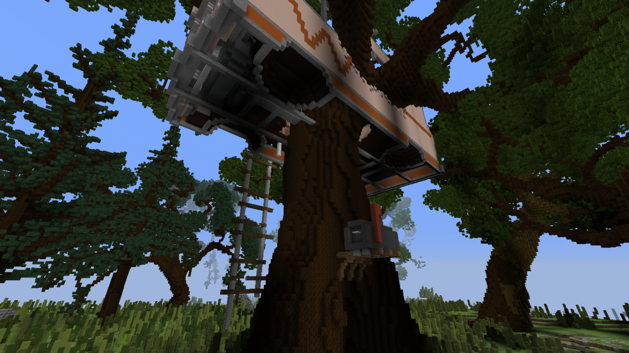 Wooded Winnebago | In The Trees Contest Minecraft Map