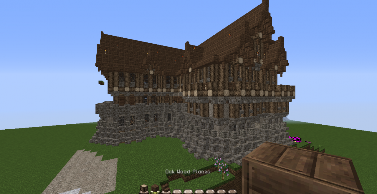 Medieval mansion Minecraft Map