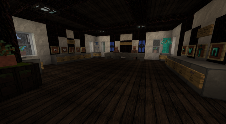 Armor Shop Minecraft Map