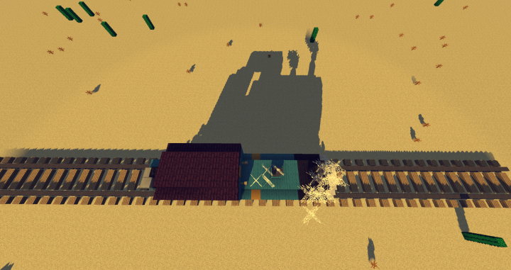 Thomas the tank engine Minecraft Map