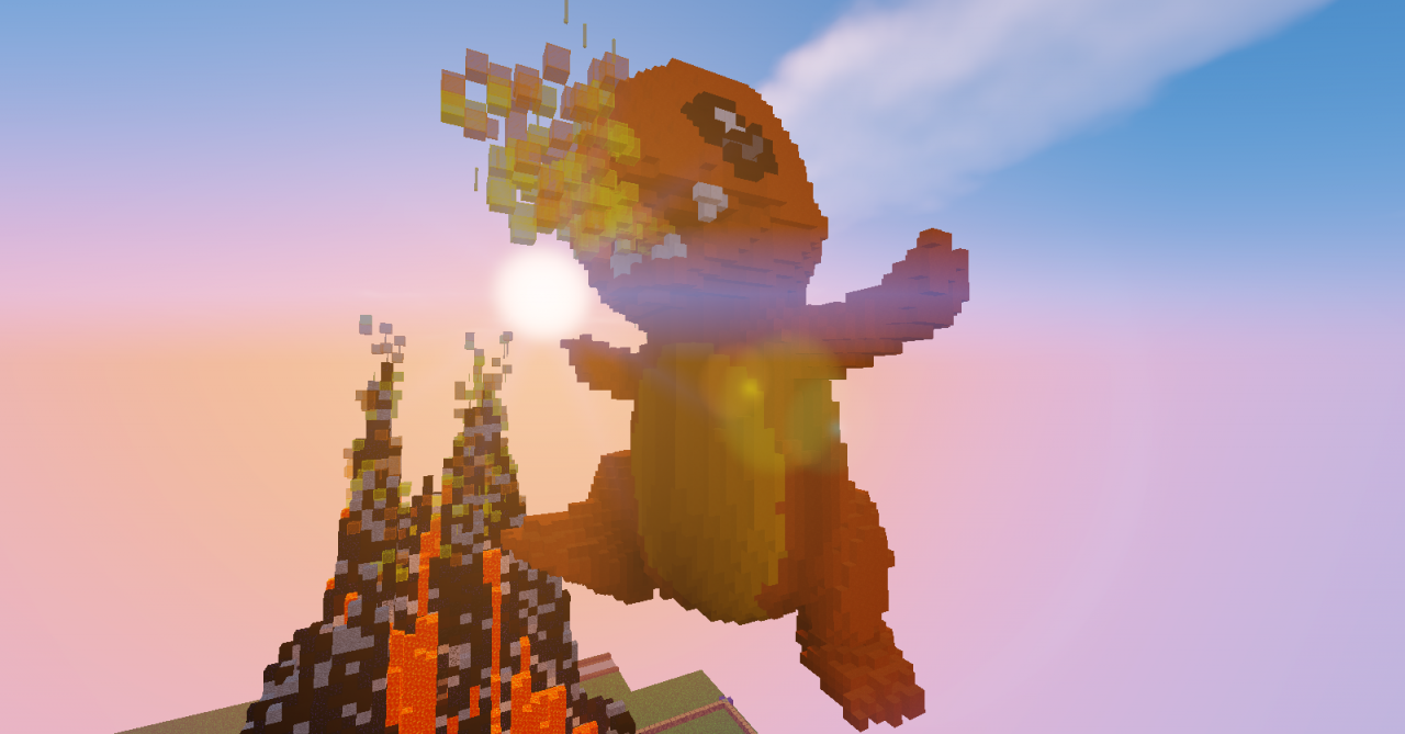 Charmander Minecraft Map