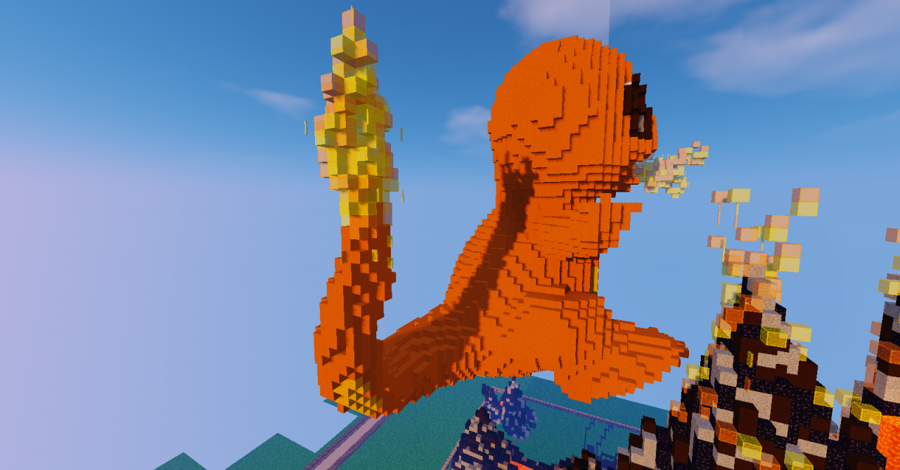 Charmander Minecraft Map