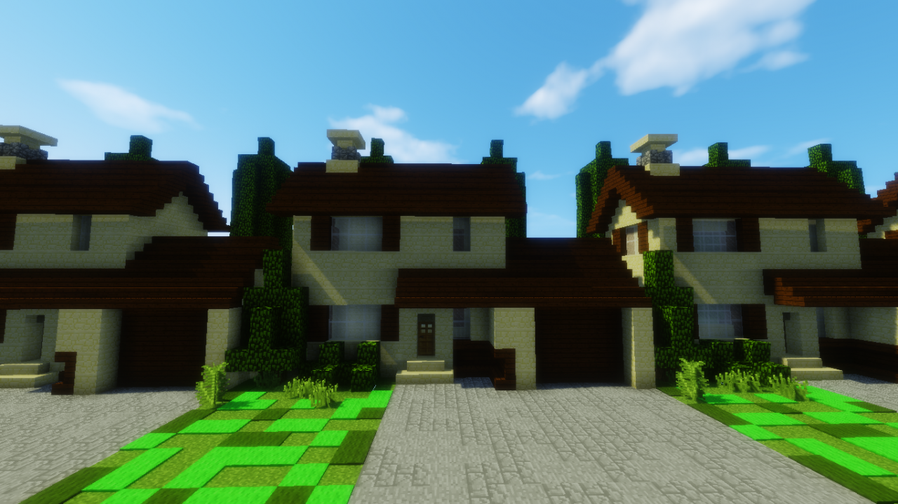 HOUSES HARRY POTTER Minecraft Project