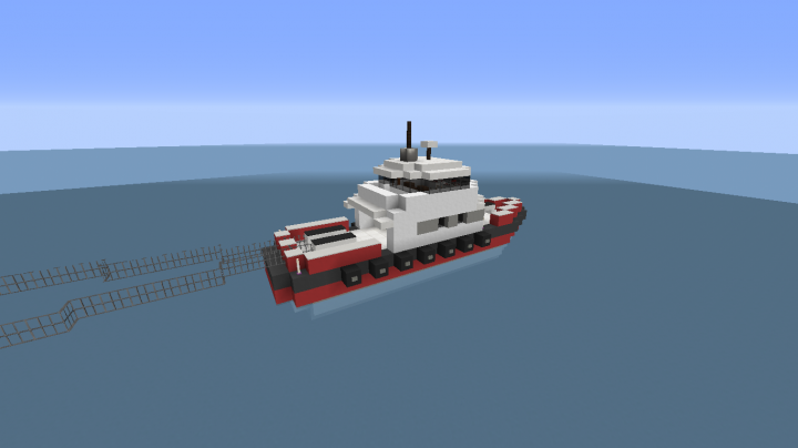 Tug Boat (full interior) Minecraft Map
