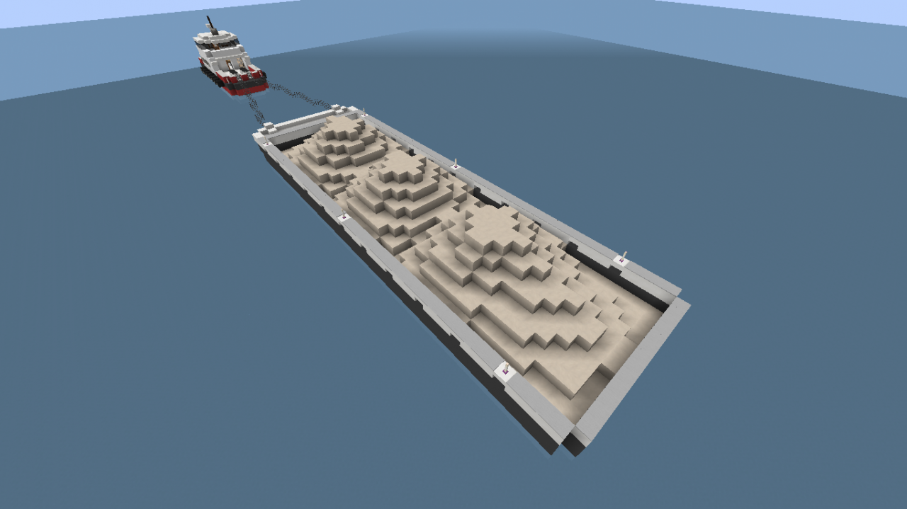 Tug Boat (full interior) Minecraft Map