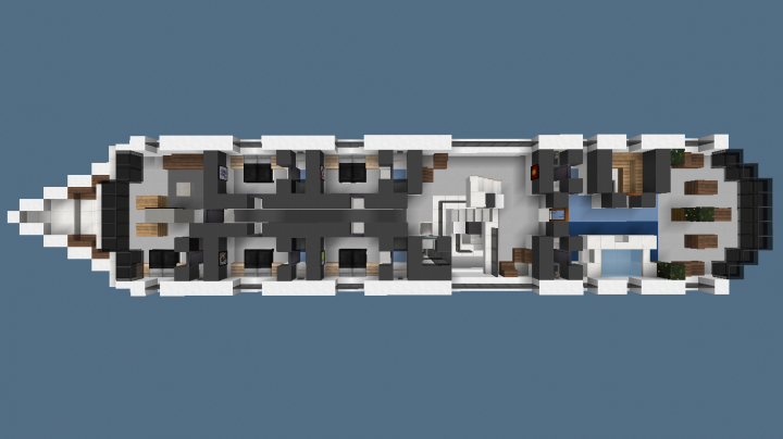 Small Cruise Ship (full interior) Minecraft Map