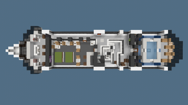 Small Cruise Ship (full interior) Minecraft Map