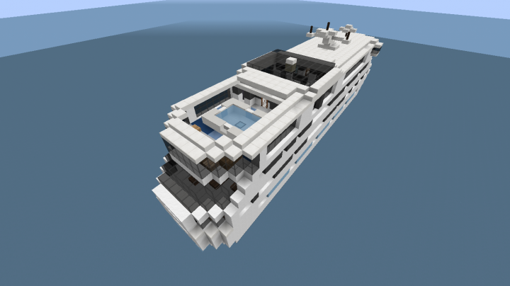 Small Cruise Ship (full interior) Minecraft Map