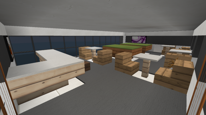 Small Cruise Ship (full interior) Minecraft Map