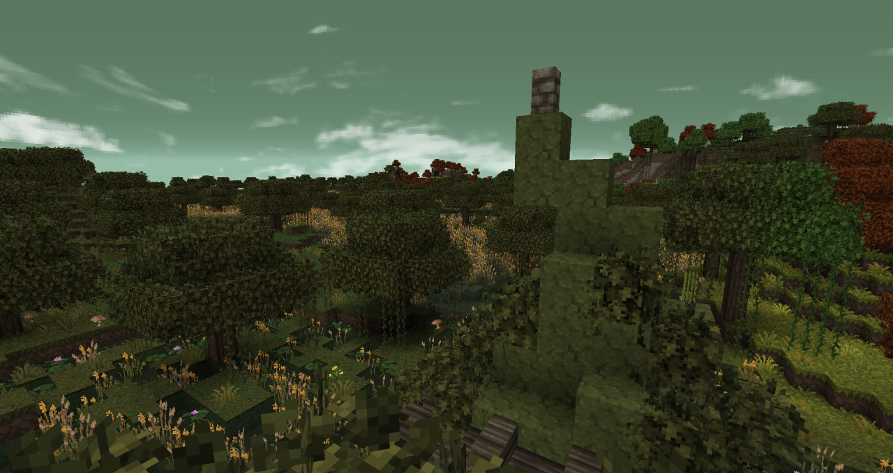 Swamp Hut Minecraft Map