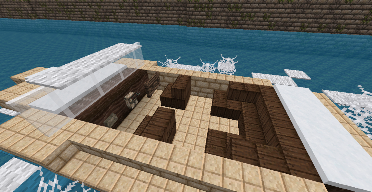 Little motor boat Minecraft Map