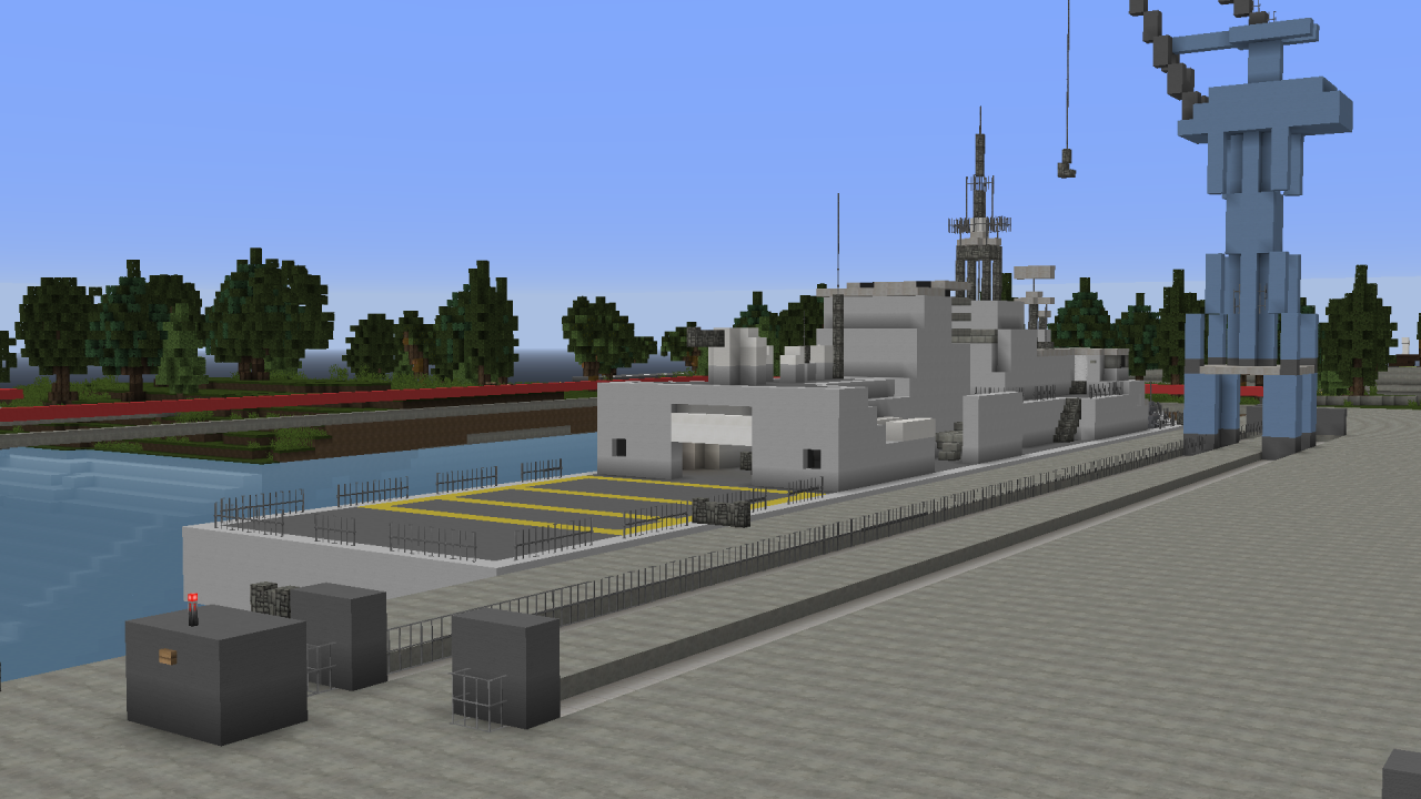 Codshire Docks - Realistic Dock Project |WOK Creative Minecraft Map