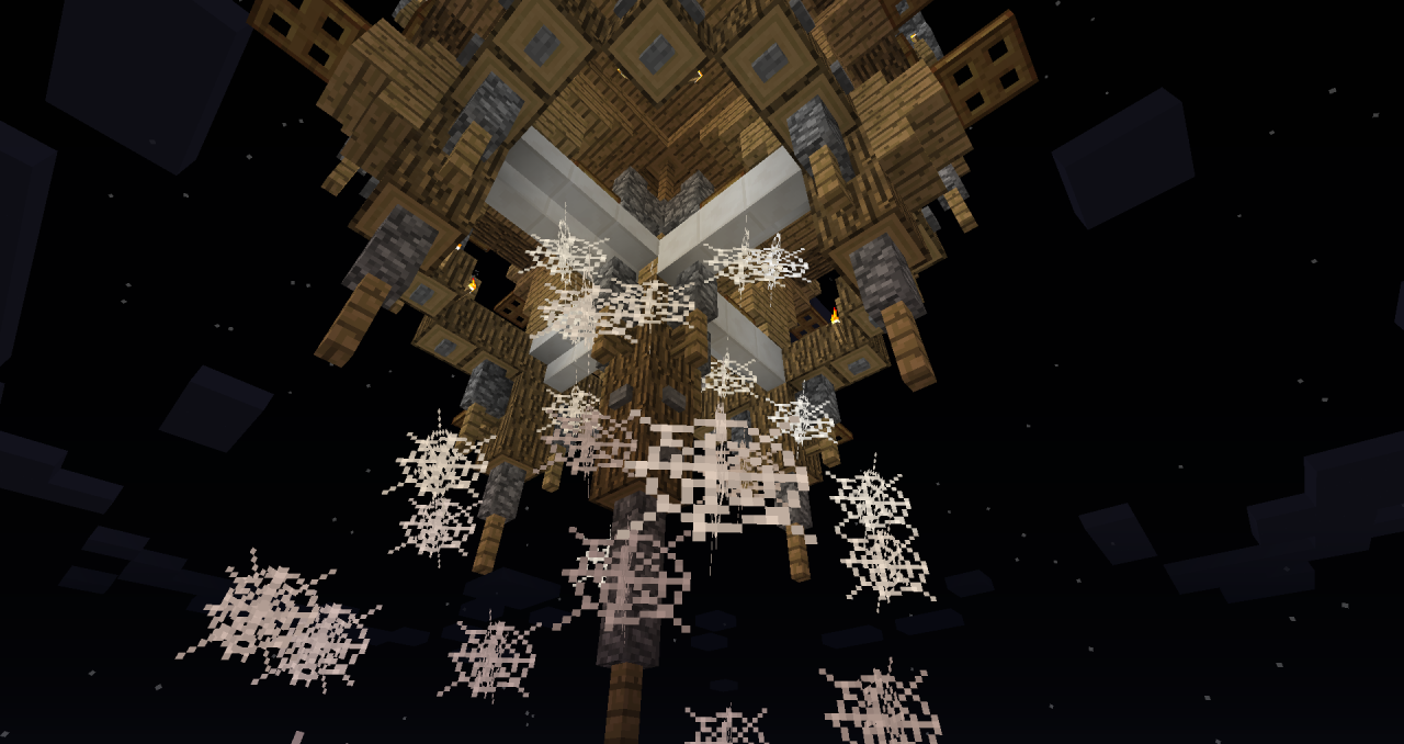 Hot Air Balloon House: Infernal Realms Minecraft Map