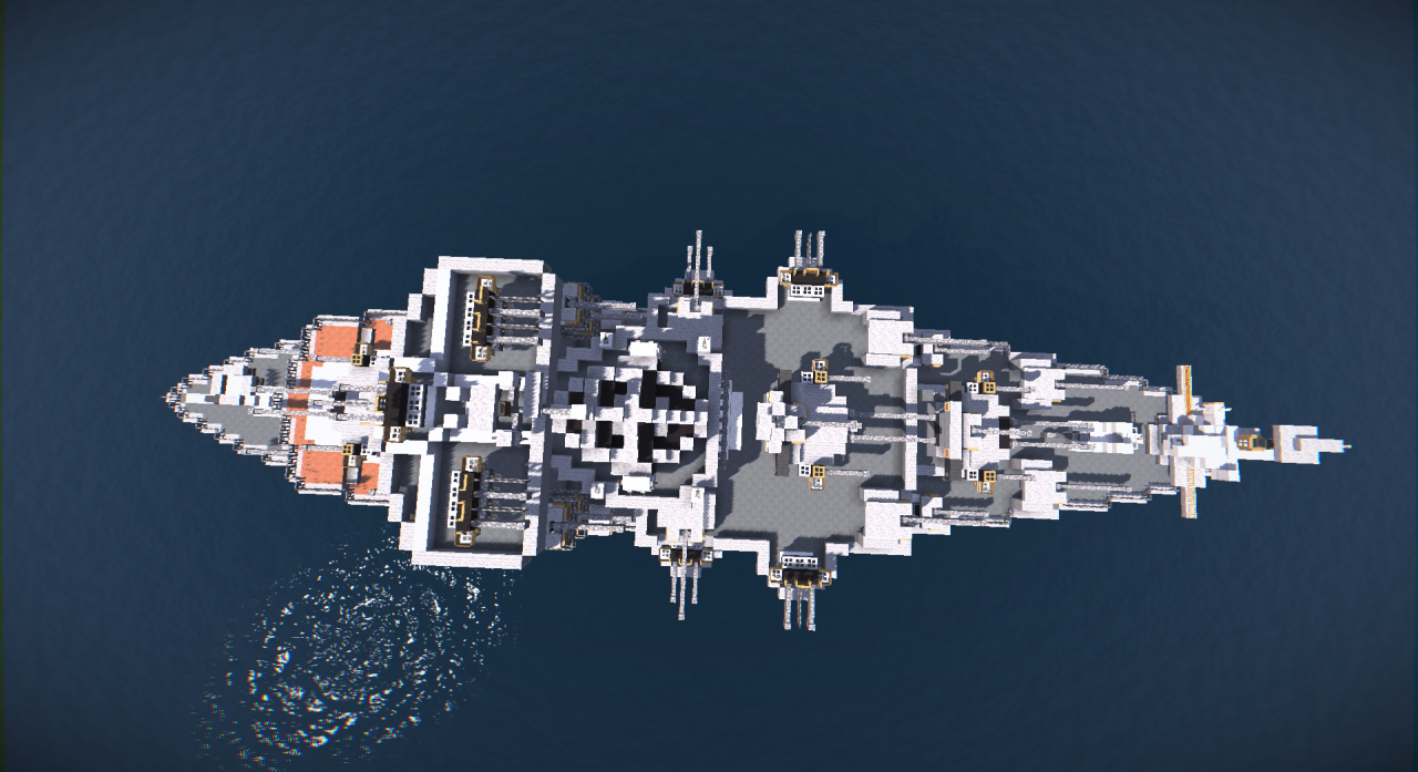 Super destroyer Minecraft Map