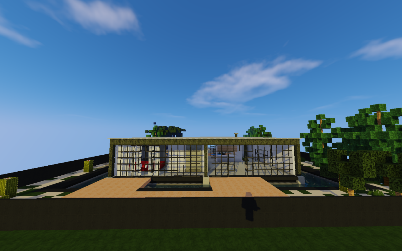 case study house 21 Minecraft Map