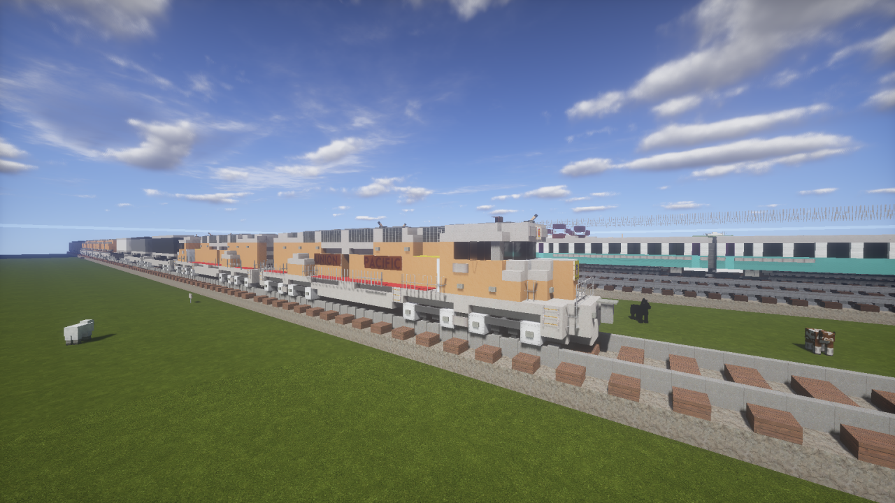 Union Pacific train! Minecraft Map