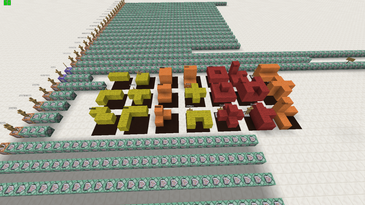 Tetris 3D Minecraft Map