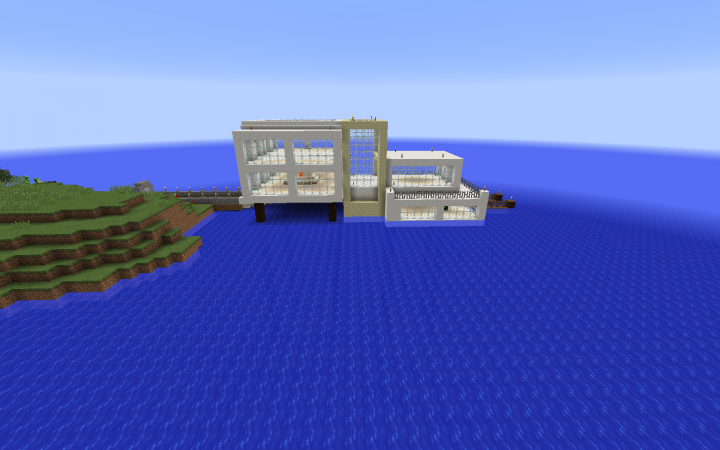 Beach House Minecraft Map