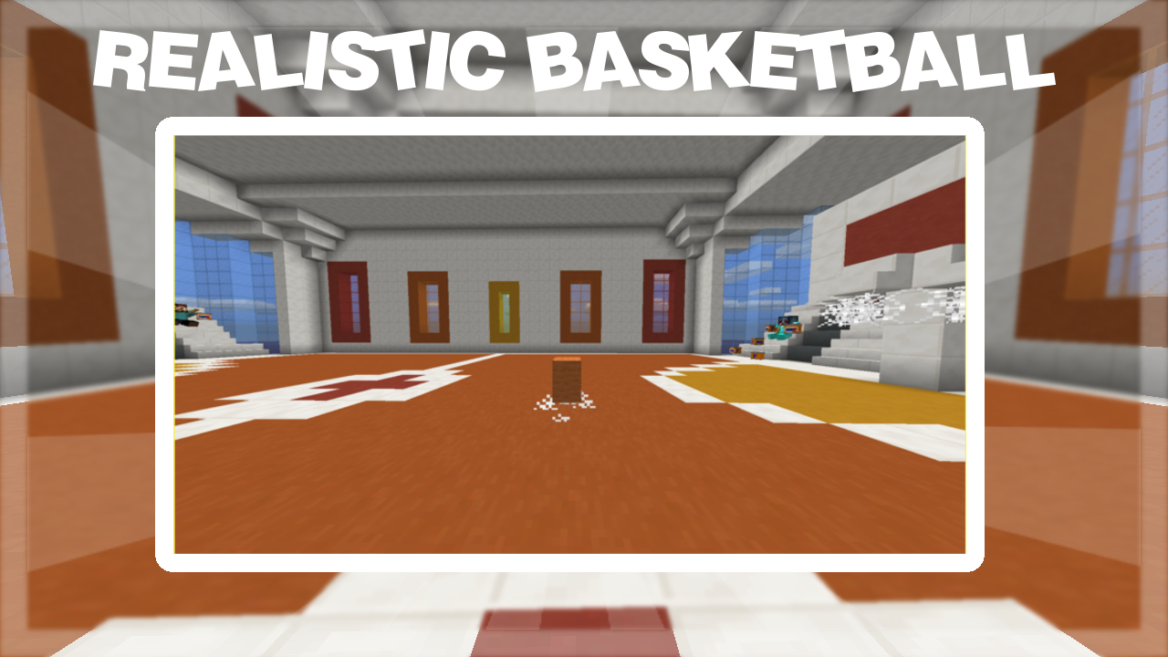 Minecraft 《Basketball 1 vs 1》 Vanilla Map Minecraft Map
