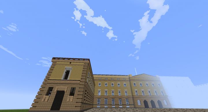 Royal Palace, Oslo | Det Kongelige Slott Minecraft Map