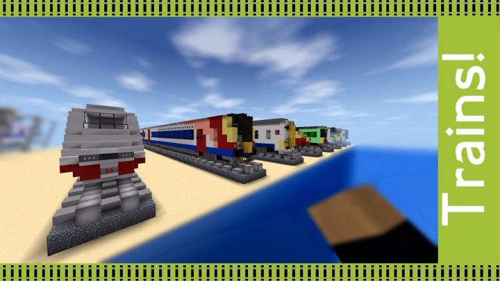 Growl's Train Collection Minecraft Map